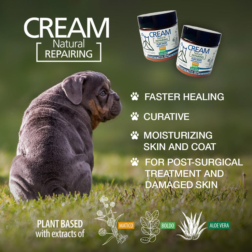 Crema Reparadora Cicatrizante y Humectante; Base Matico Boldo y Aloe ...